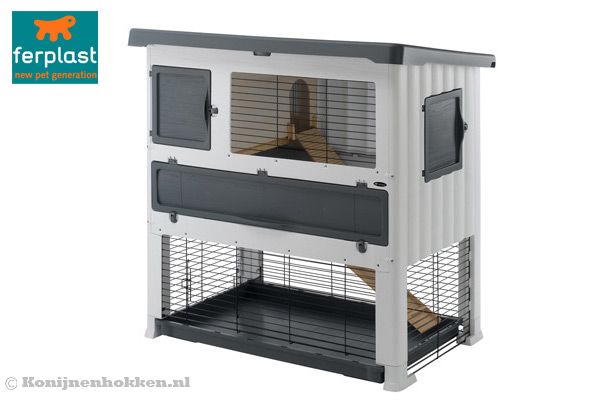 Ferplast Grand Lodge 140 plus | Konijnenhokken.nl